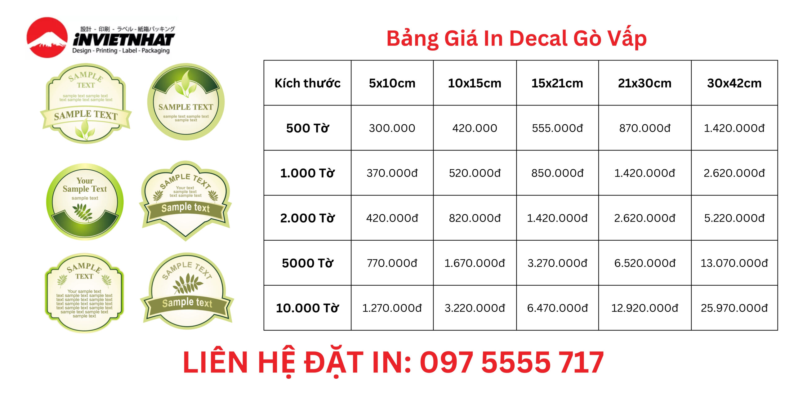 In Decal Gò Vấp Theo Yêu Cầu Nhanh Rẻ, Uy Tín, Chất Lượng