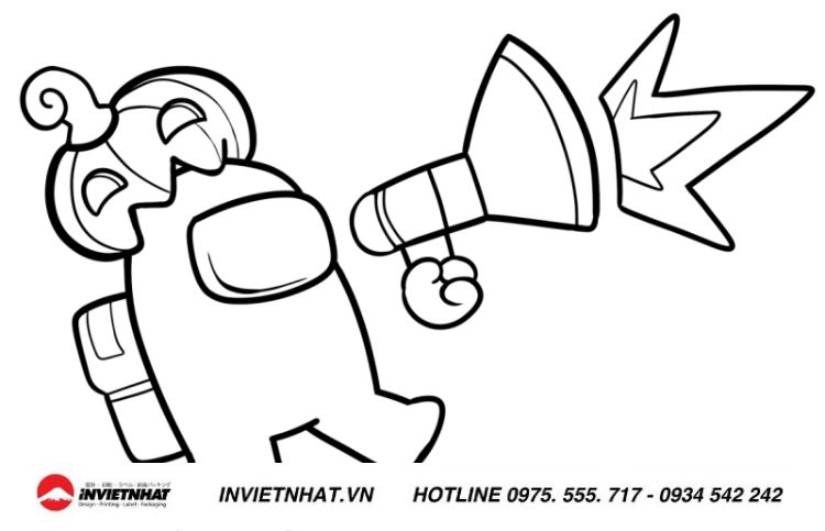 Những mẫu in hình tô màu đẹp chất lượng tại in Việt Nhật