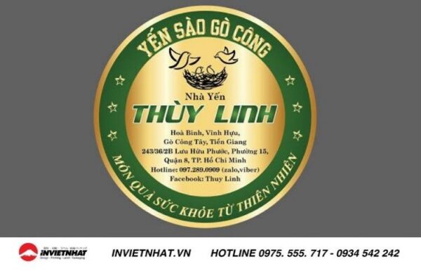 225+ Mẫu Tem Nhãn Đẹp - Ấn Tượng - Xu Hướng 2025