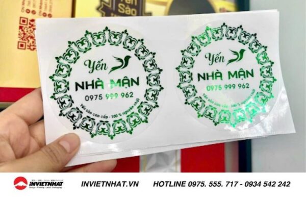 225+ Mẫu Tem Nhãn Đẹp - Ấn Tượng - Xu Hướng 2025