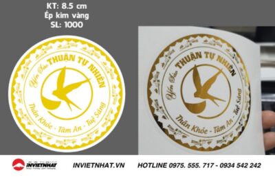 225+ Mẫu Tem Nhãn Đẹp - Ấn Tượng - Xu Hướng 2025