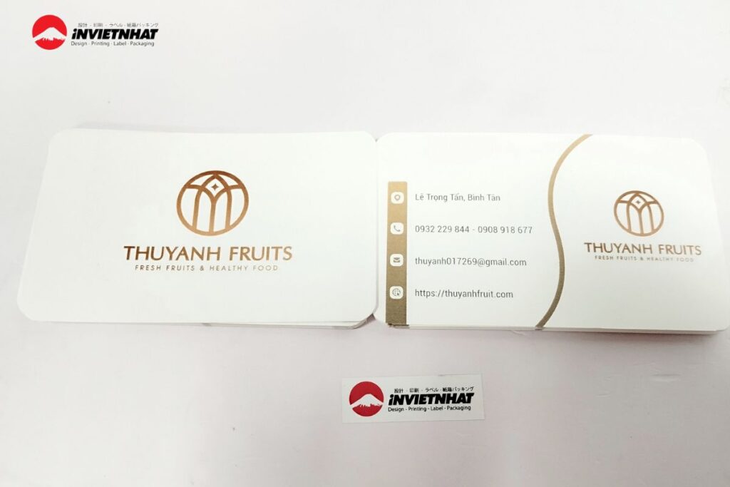 In card visit name card danh thiếp giá rẻ TPHCM lấy nhanh