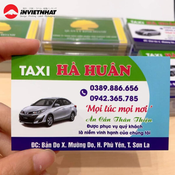 55 mẫu card visit lái xe taxi đẹp, Link download 2024