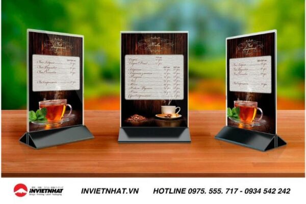 In standee quảng cáo giá rẻ mọi số lượng ít nhiều tại TPHCM