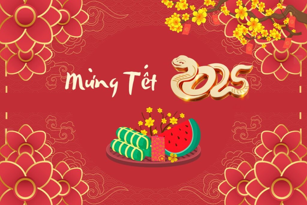 90+ Mẫu background tết, backdrop tết Nguyên Đán 2025 đẹp HD