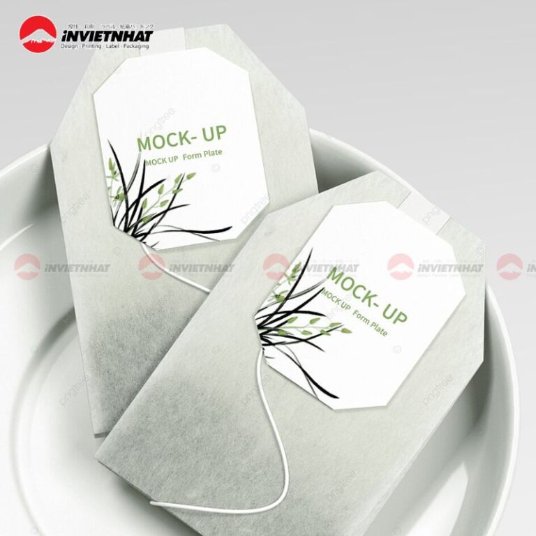 15+ Mẫu Tem Trà Túi Lọc Thiết Kế Đẹp An Toàn Thực Phẩm