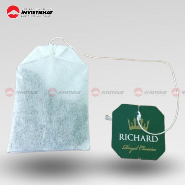 15+ Mẫu Tem Trà Túi Lọc Thiết Kế Đẹp An Toàn Thực Phẩm