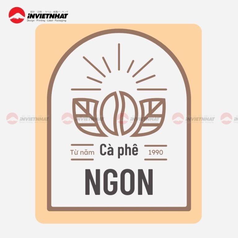 17+ Mẫu Tem Cafe Đẹp Giá Rẻ & Thu Hút Khách Hàng