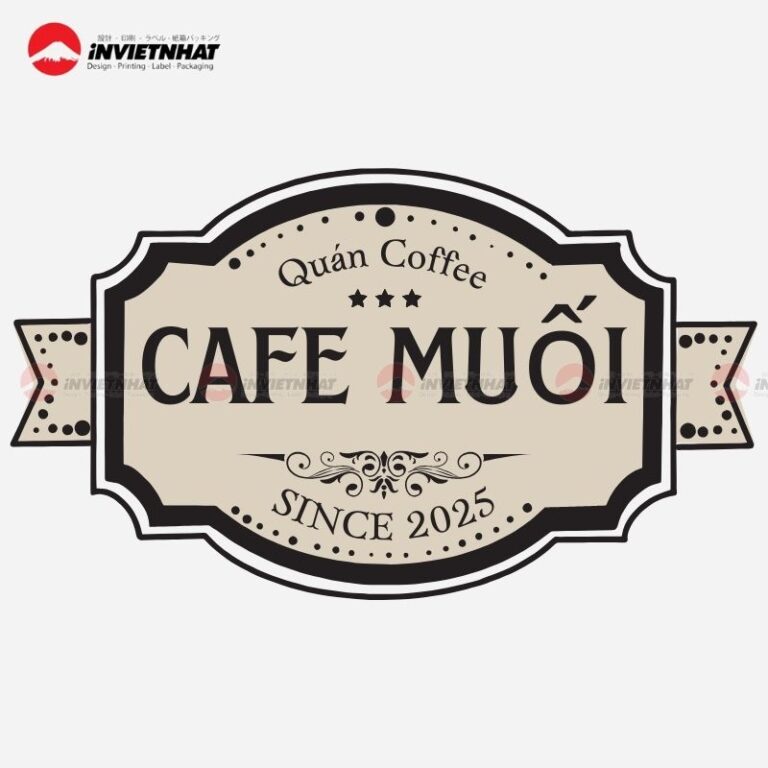 17+ Mẫu Tem Cafe Đẹp Giá Rẻ & Thu Hút Khách Hàng