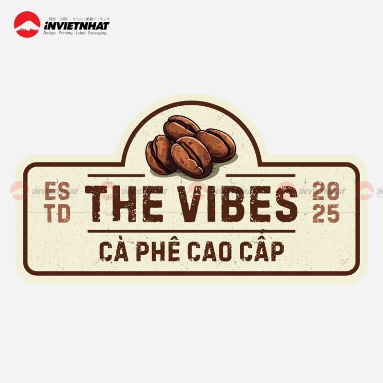 17+ Mẫu Tem Cafe Đẹp Giá Rẻ & Thu Hút Khách Hàng