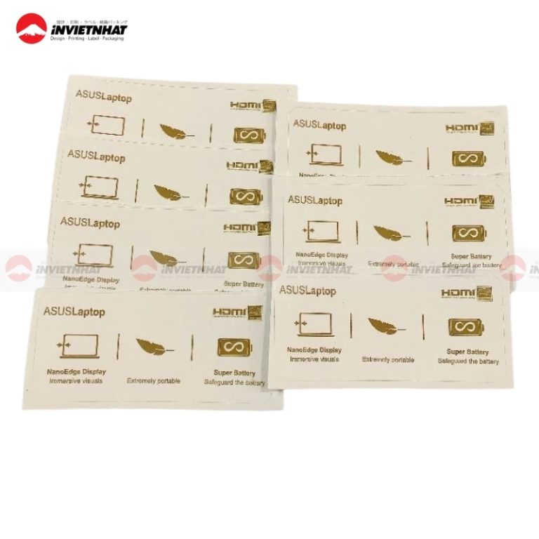 11+ Mẫu in tem dán máy tính PC, Laptop chính hãng đẹp CHẤT LƯỢNG