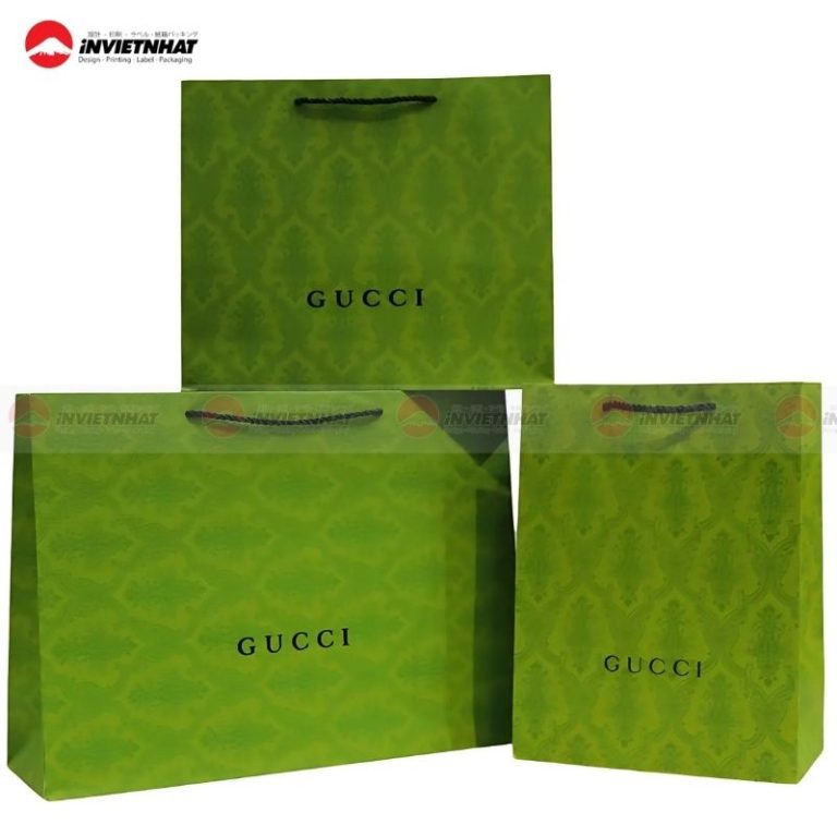 20+ Mẫu túi giấy Gucci kiểu dáng ĐẸP, sang trọng, cao cấp