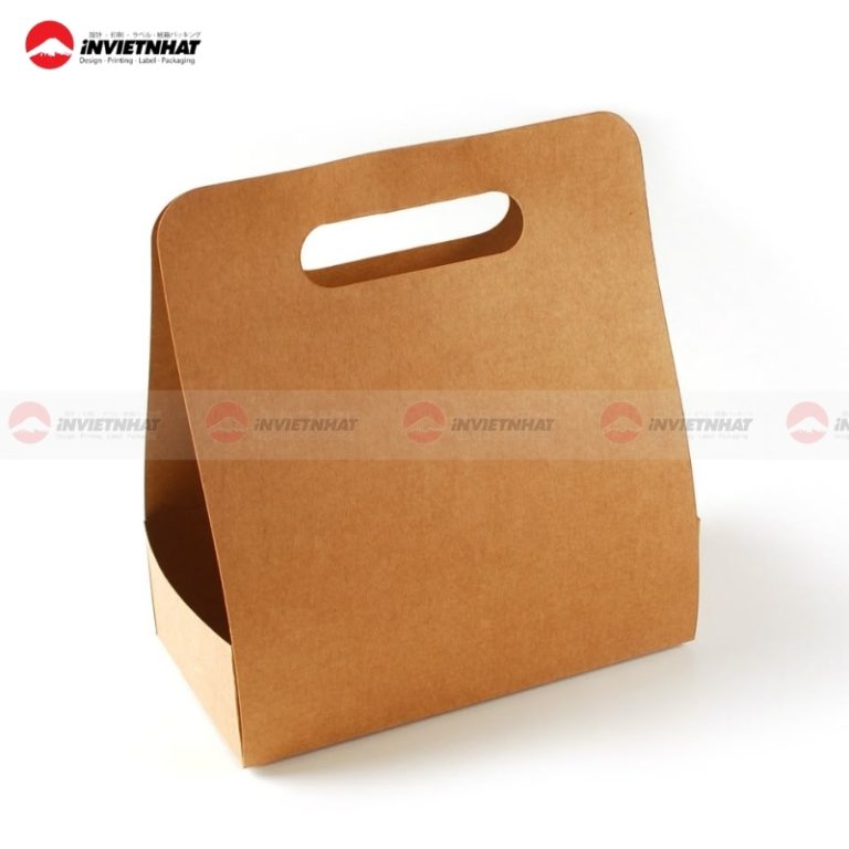 11+ Mẫu túi giấy take away đẹp, an toàn đựng thực phẩm, ly