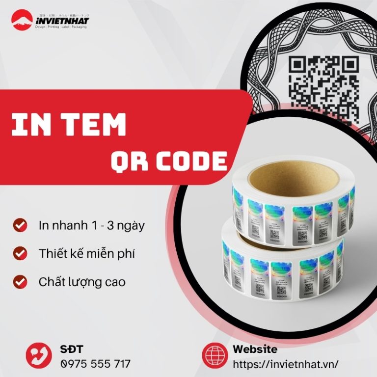 Tem QR code là gì? Ứng dụng ĐA DẠNG, báo cách in chuẩn