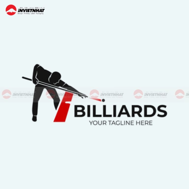 21+ Mẫu logo bida ĐẸP, thiết kế độc đáo, sáng tạo