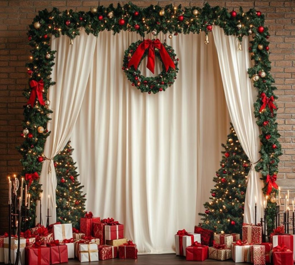 101+ Mẫu Backdrop Noel ĐẸP lung linh mừng giáng sinh
