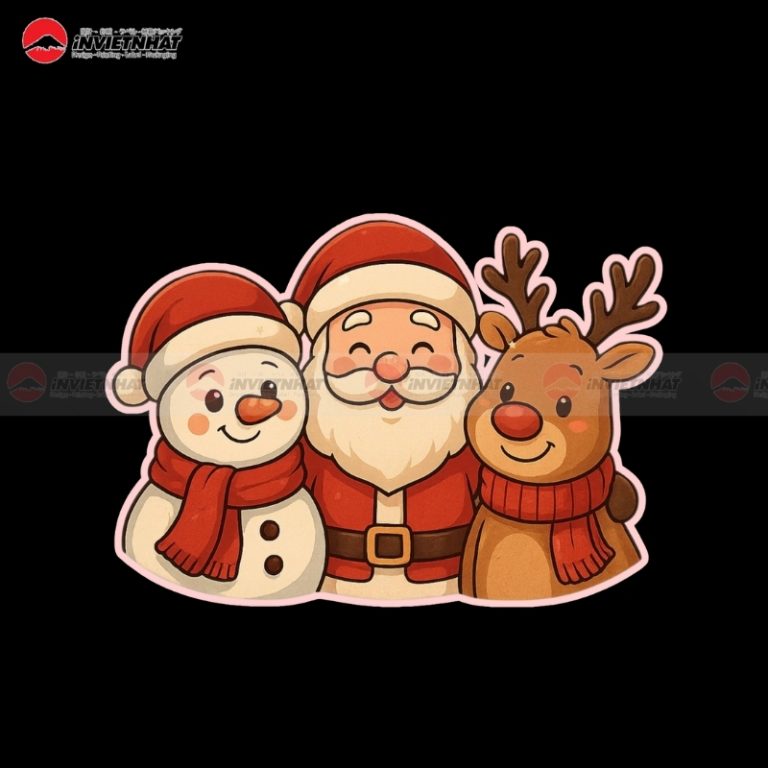 97+ Mẫu sticker noel CUTE, miễn phí tải về cho giáng sinh